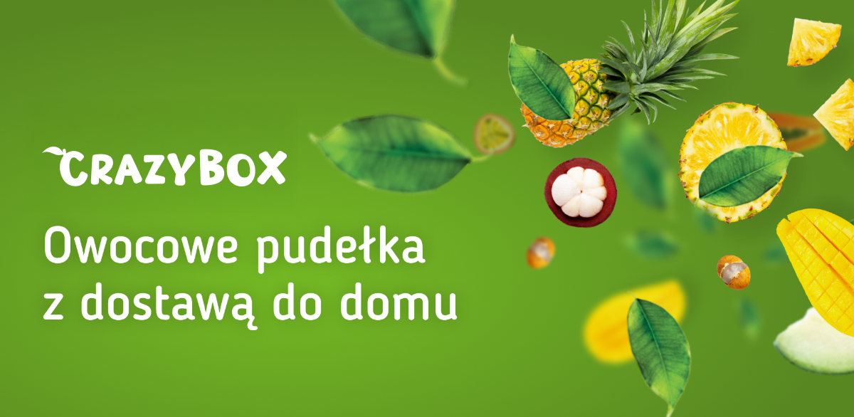 Owoce z dostawą do domu - online sklep CrazyBox